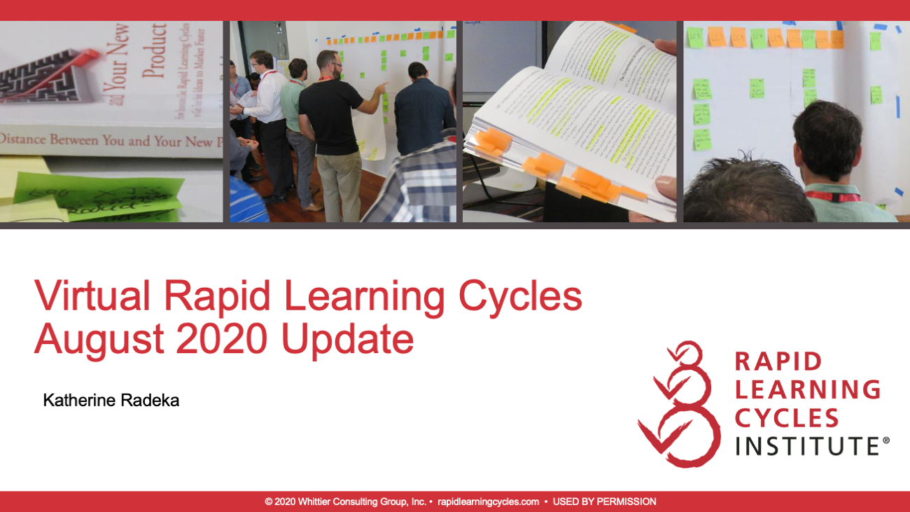 Webinar: Virtual Rapid Learning Cycles Experiences - Rapid Learning Cycles
